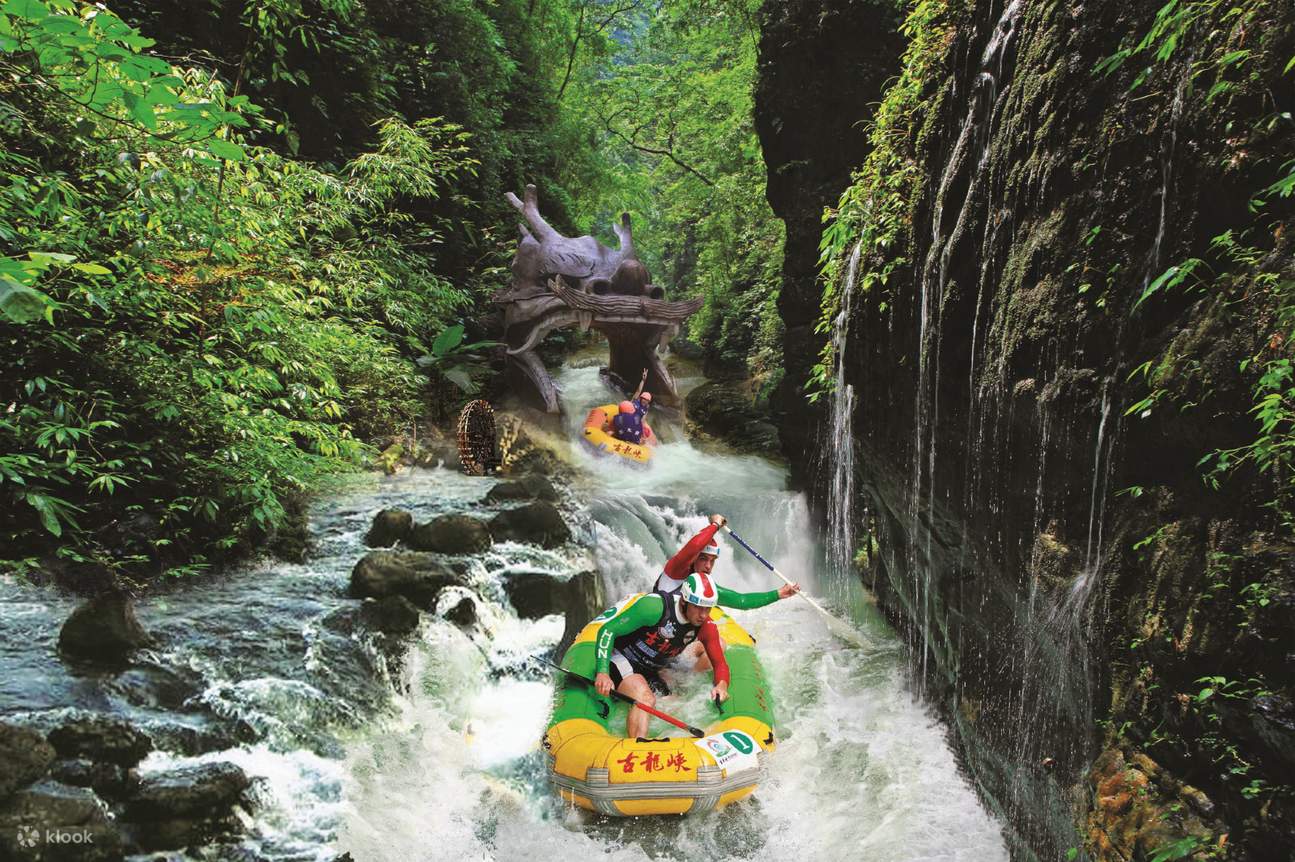 [Rafting ceiling] Qingyuan Gulongxia camp hot spring 2-day tour - Klook ...